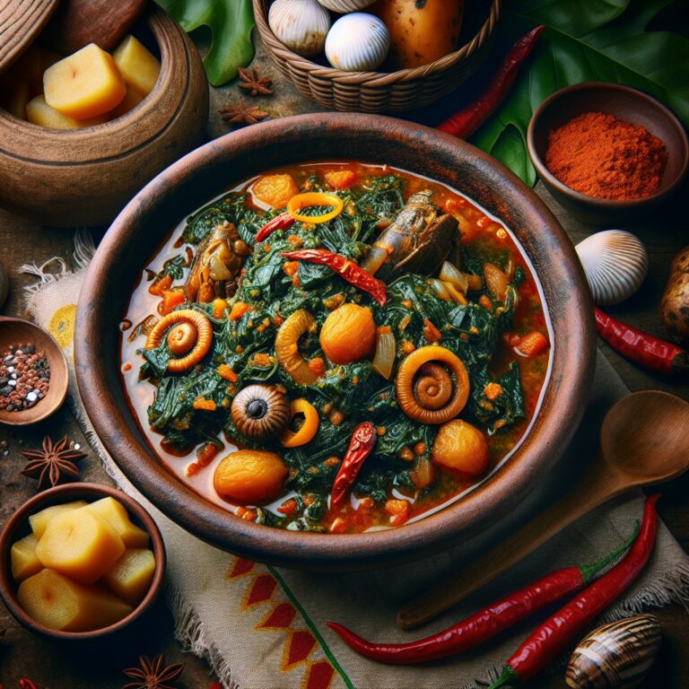 Nationalgericht Ghana: Agushie Stew (Rezept)