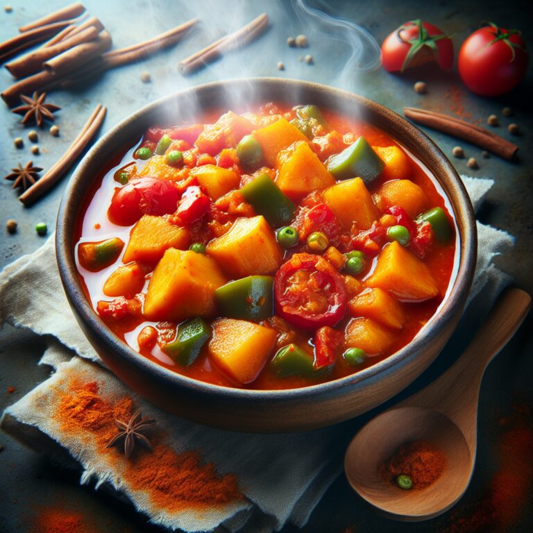 Nationalgericht Ghana: Boiled Yam mit Garden Egg Stew (Rezept)