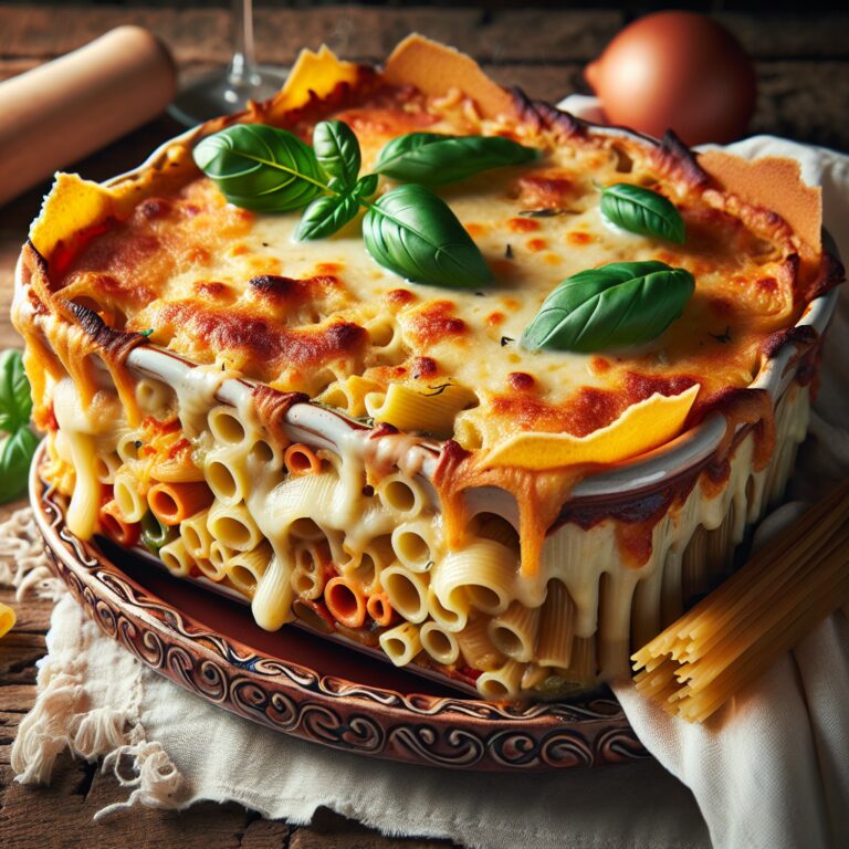 Nationalgericht Italien: Pasticcio di Pasta (Rezept)