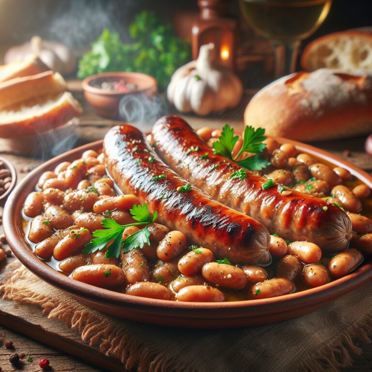 Nationalgericht San Marino: Salsiccia e Fagioli (Rezept)