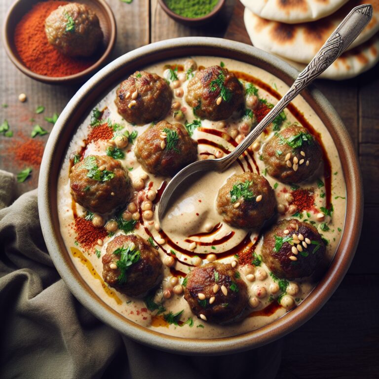 Nationalgericht Jordanien: Tahini Sauce (Rezept)