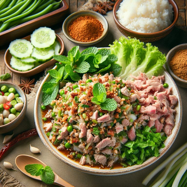 Nationalgericht Laos: Laap (Rezept)