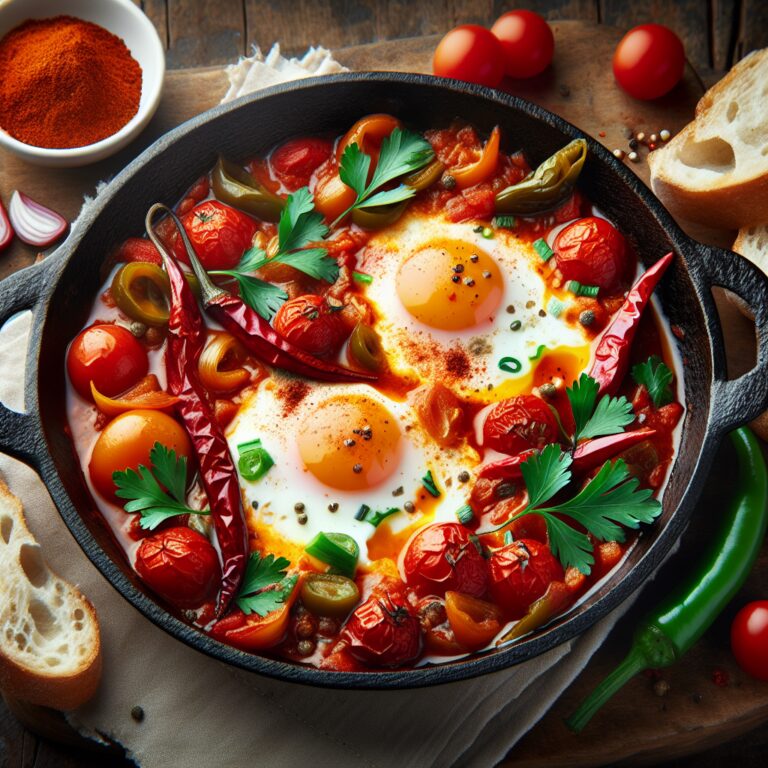 Nationalgericht Jemen: Shakshouka (Rezept)