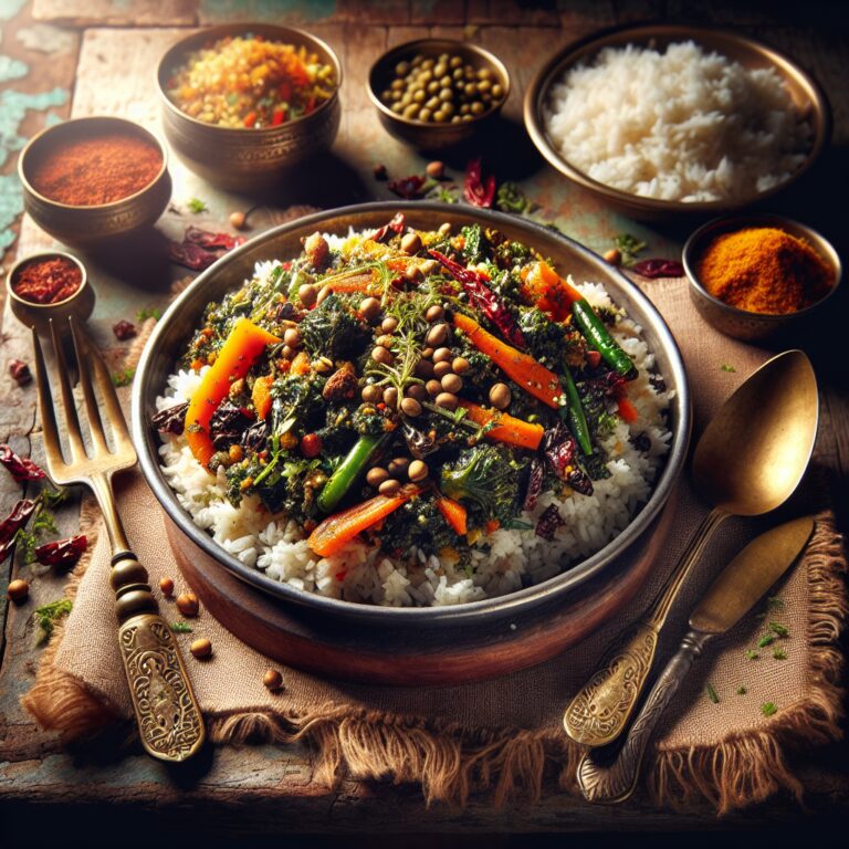 Nationalgericht Nepal: Jwano Ko Jhol (Rezept)