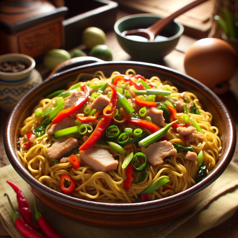 Nationalgericht Philippinen: Pancit Bihon (Rezept)
