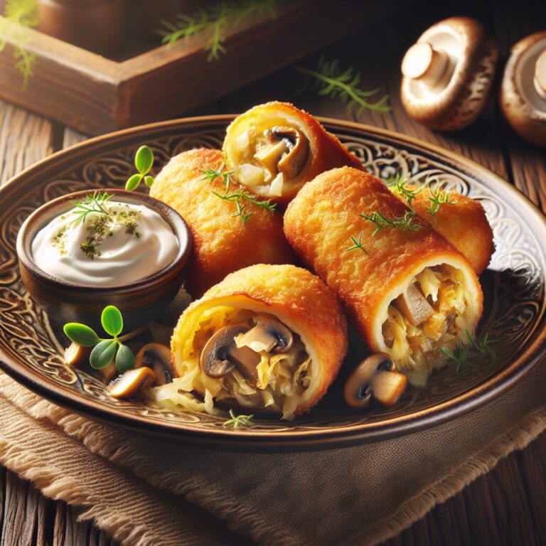 Nationalgericht Polen: Pierogi z kapustą (Rezept)