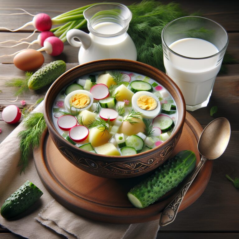 Nationalgericht Russland: Warme Kwas-Suppe (Rezept)