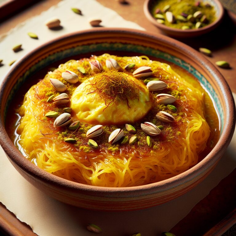 Nationalgericht Katar: Balaleet mit Safran (Rezept)