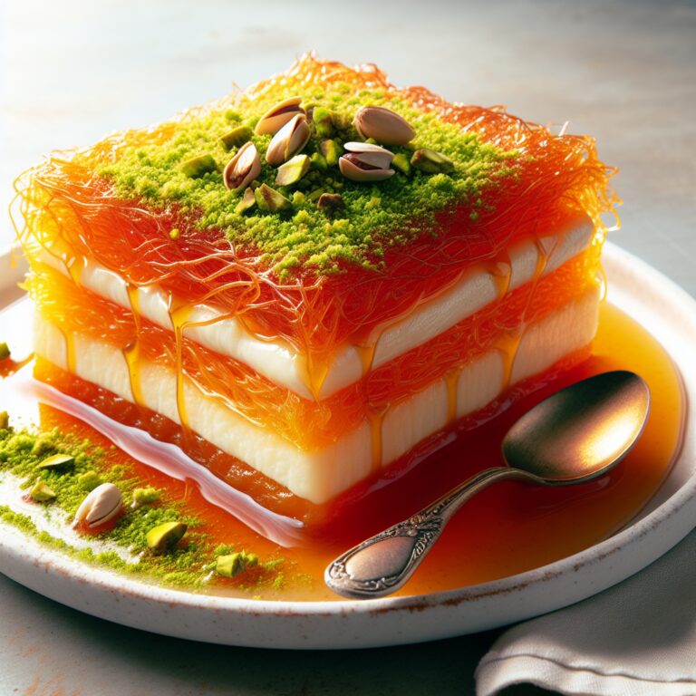 Nationalgericht Vereinigte Arabische Emirate: Knafeh (Rezept)