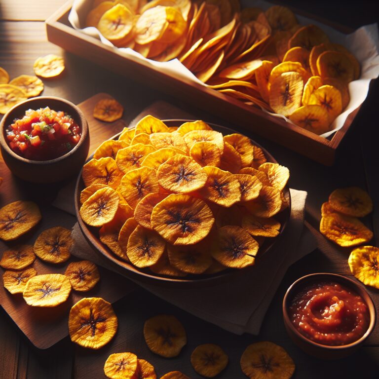 Nationalgericht Gambia: Plantain Chips (Rezept)