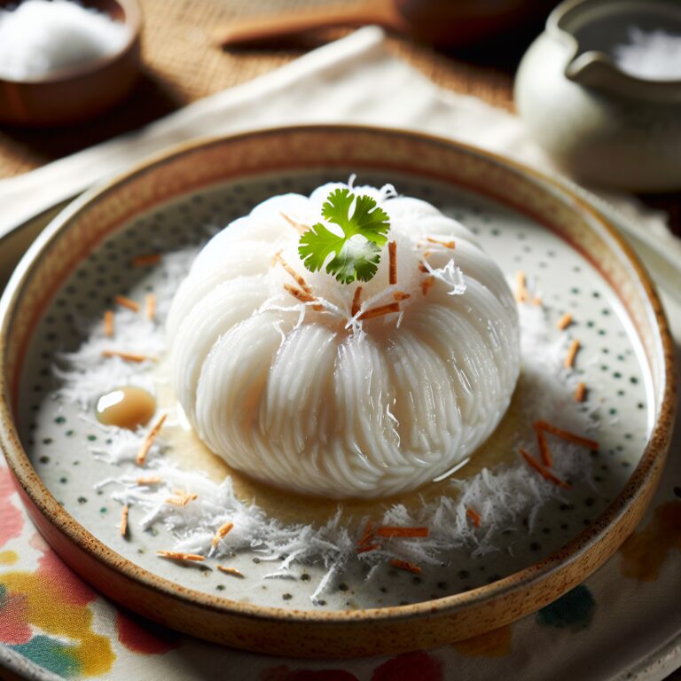 Nationalgericht Thailand: Khanom Thien (Rezept)