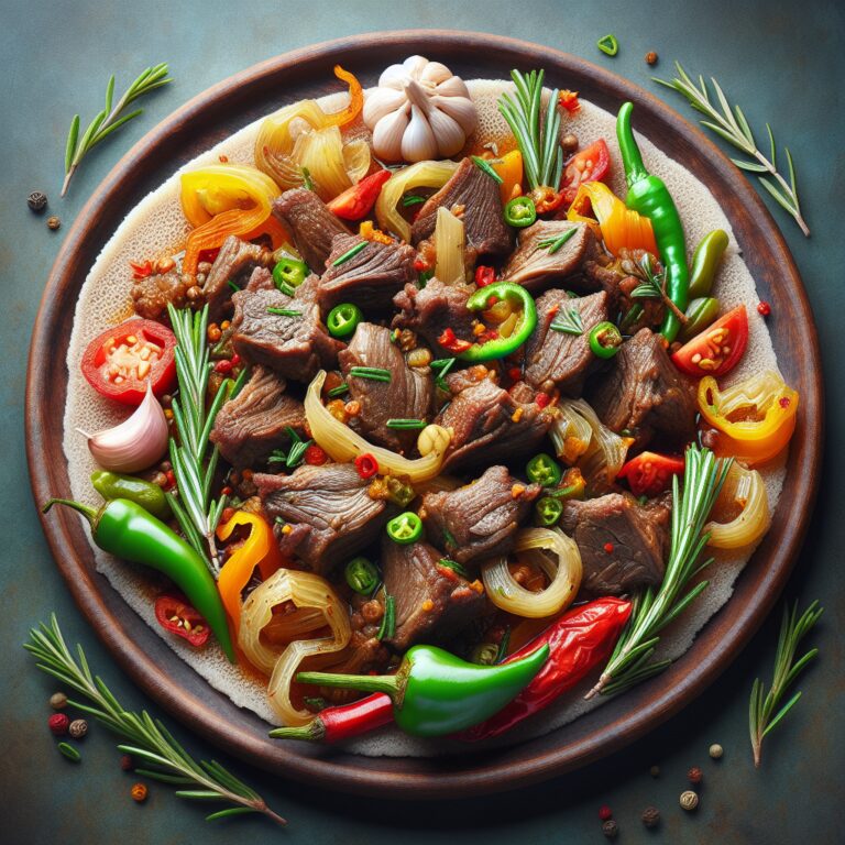 Nationalgericht Äthiopien: Zilzil Tibs (Rezept)