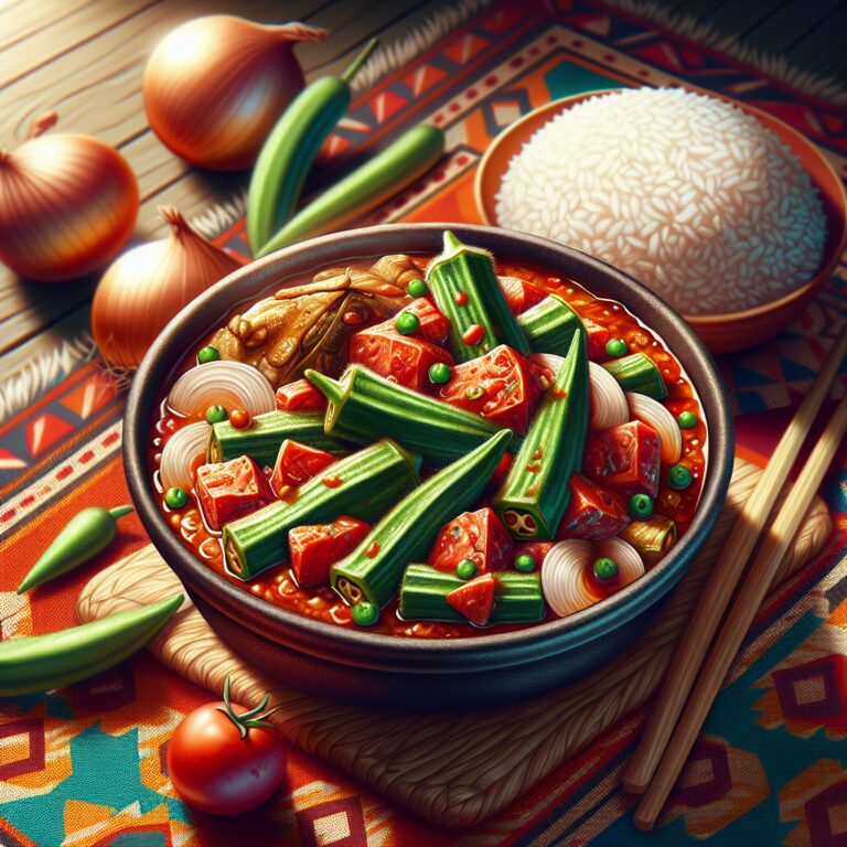 Nationalgericht Zentralafrikanische Republik: Sauce Gombo (Rezept)