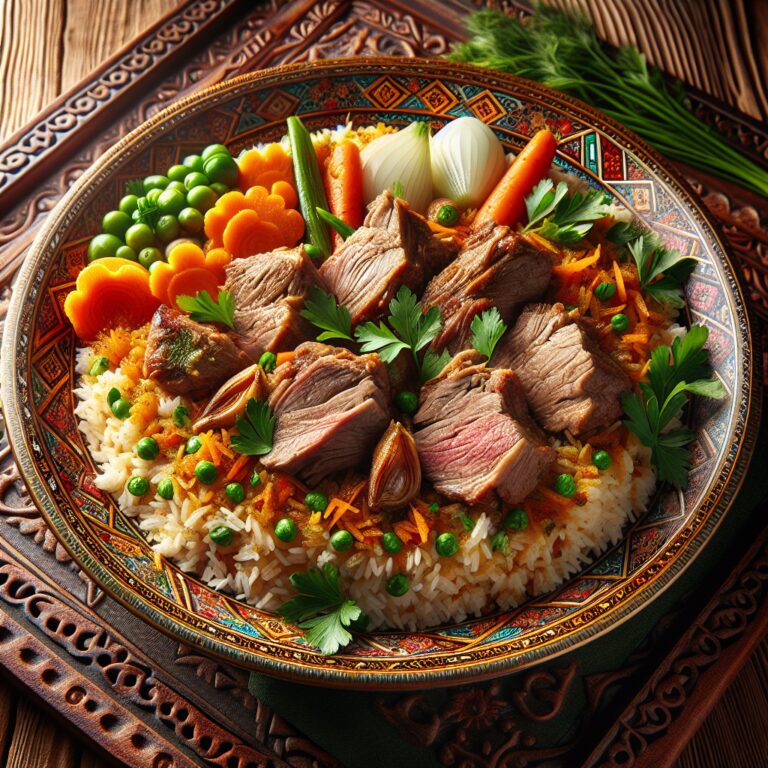 Nationalgericht Turkmenistan: Plov (Rezept)