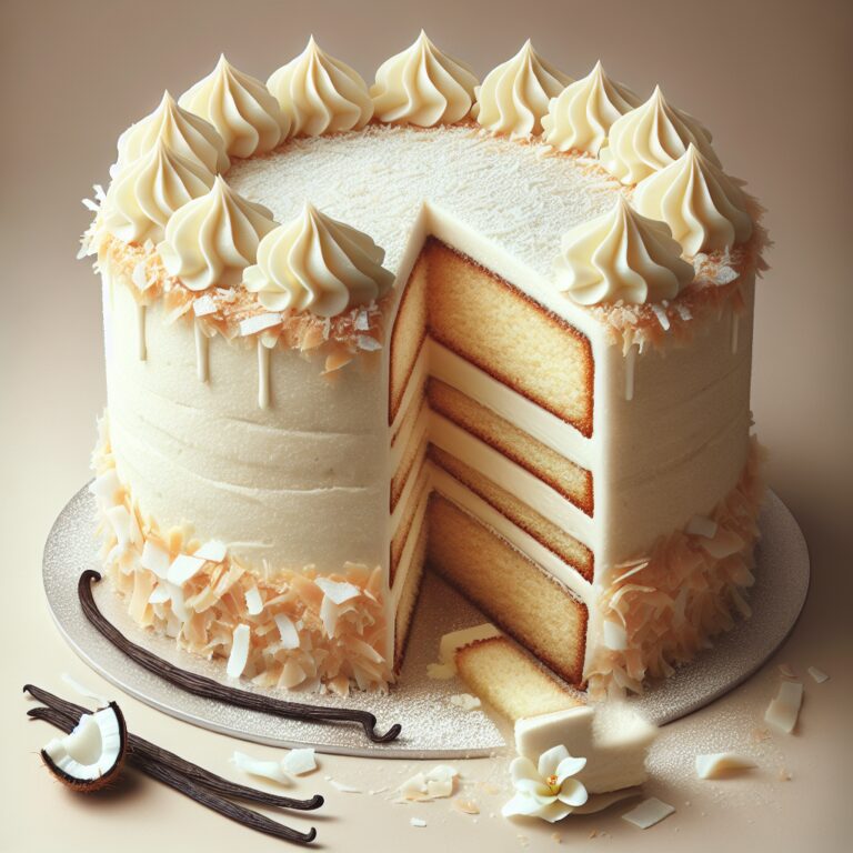 Nationalgericht Samoa: Vanilla Coconut Pudding (Rezept)