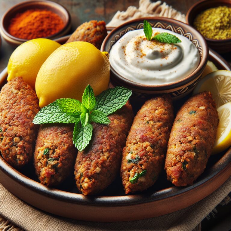Nationalgericht Libanon: Kibbeh Arnabiyeh (Rezept)