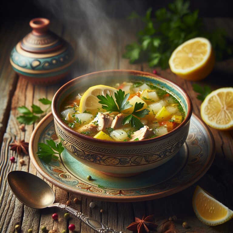 Nationalgericht Albanien: Supë pule me oriz (Rezept)