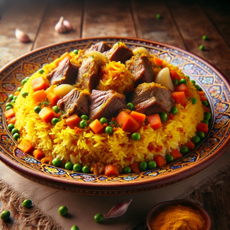 Nationalgericht Aserbaidschan: Bastirma Plov (Rezept)