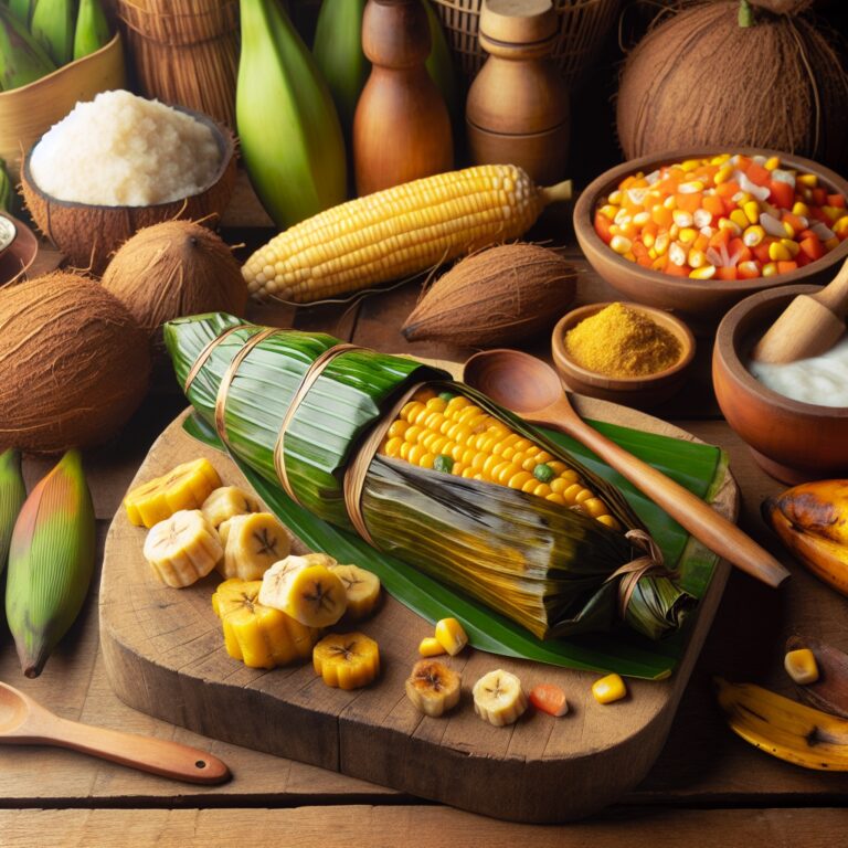 Nationalgericht Belize: Ducunu (Rezept)