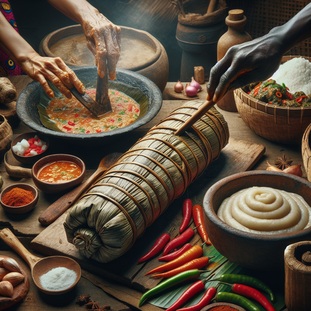 Nationalgericht Kamerun: Bobolo (Rezept)