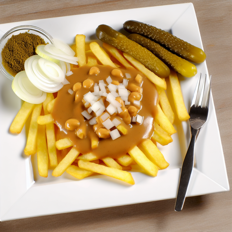 Nationalgericht Niederlande: Patatje Oorlog (Rezept)