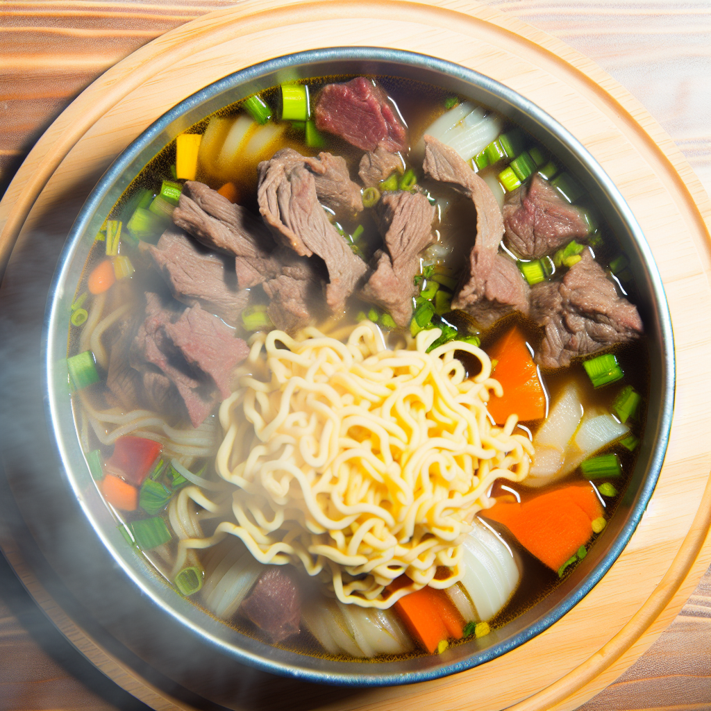 Nationalgericht Mongolei: Makh Shul (Rezept)