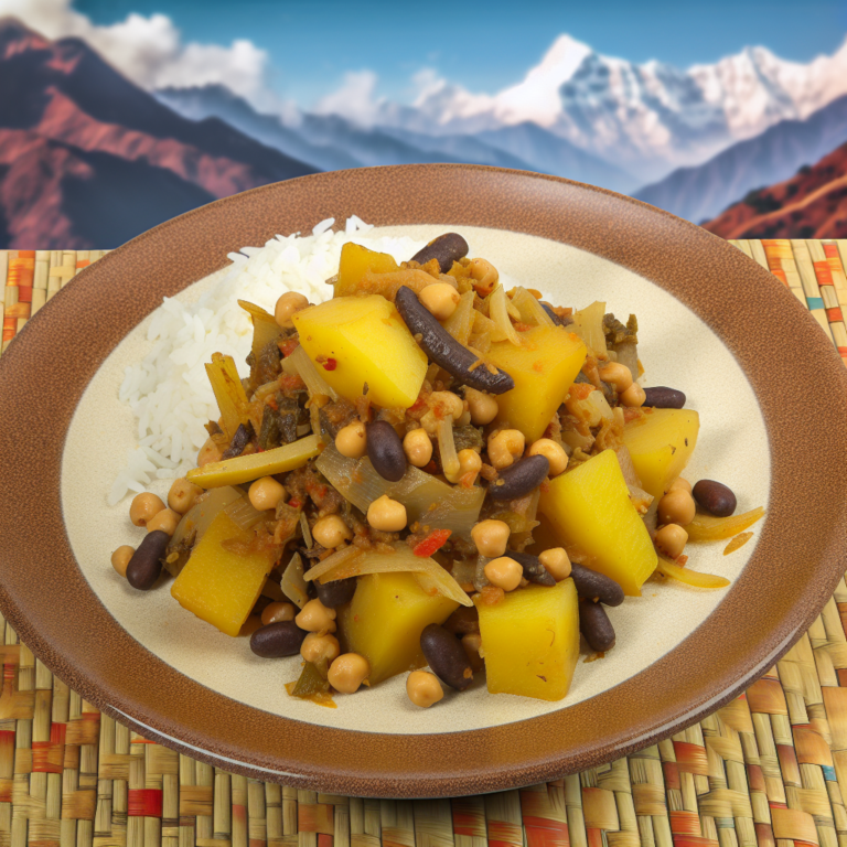 Nationalgericht Nepal: Aloo Tama Bodi (Rezept)