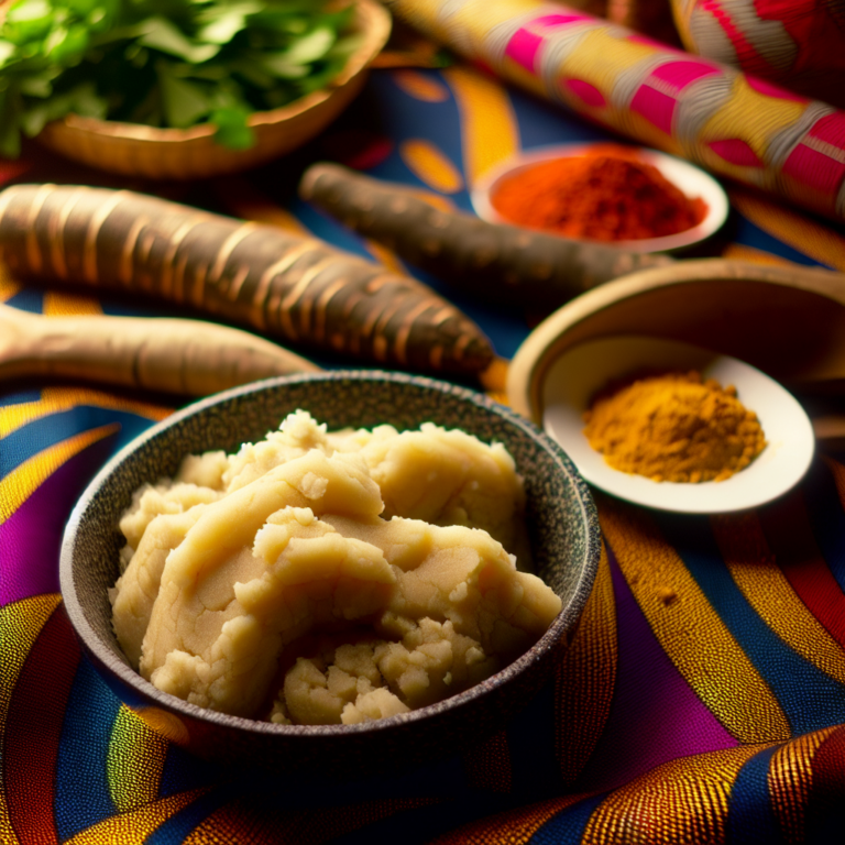 Nationalgericht Nigeria: Gari Foto (Rezept)
