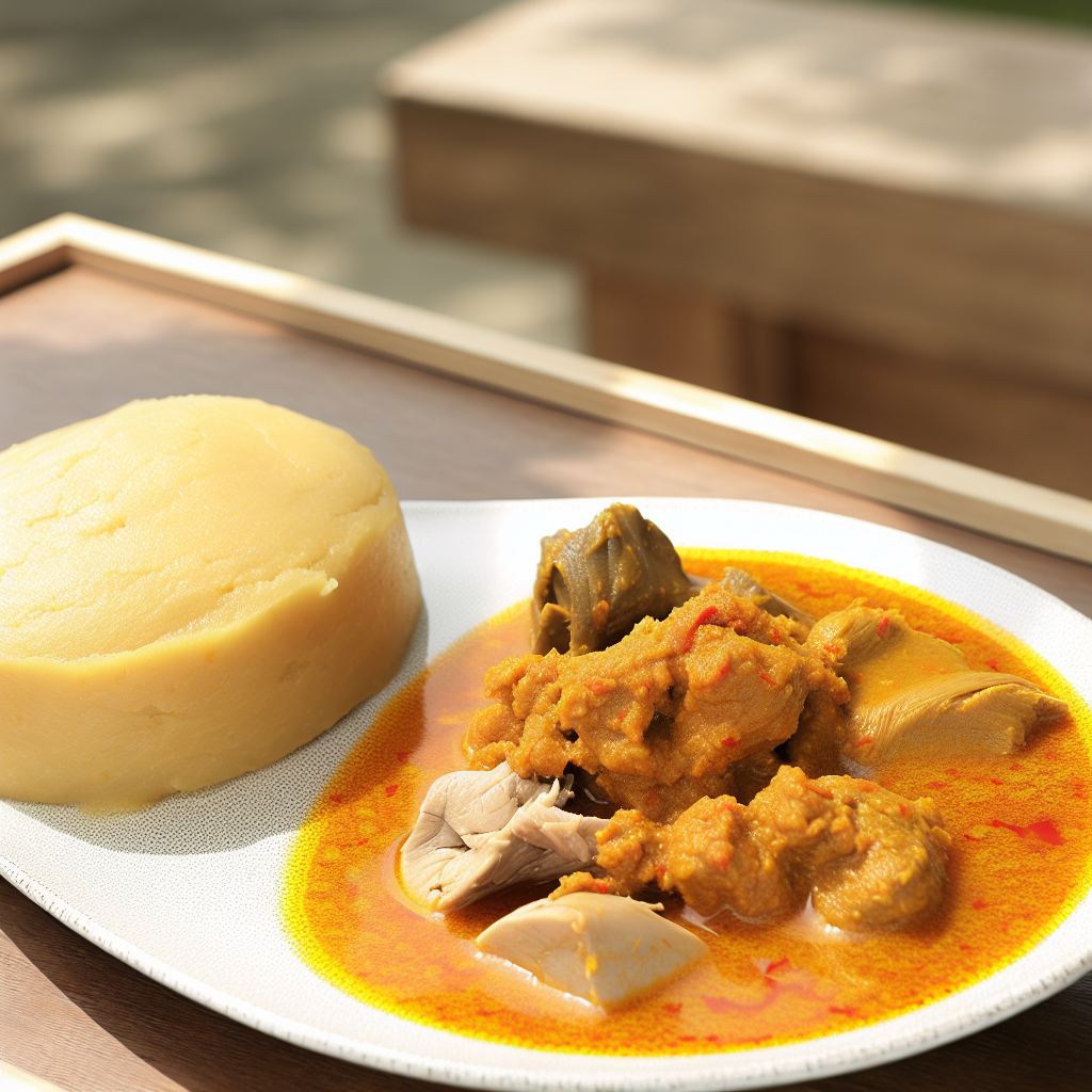 Nationalgericht Nigeria: Owo and Starch (Rezept)