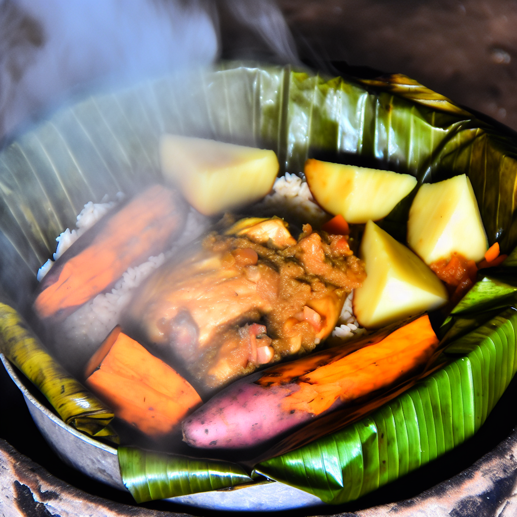 Nationalgericht Papua-Neuguinea: Chicken Mumu (Rezept)