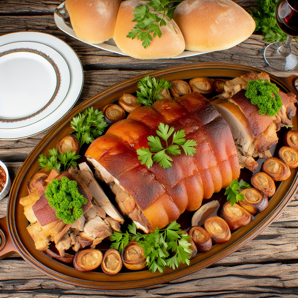 Nationalgericht Serbien: Pečena Prasetina (Rezept)