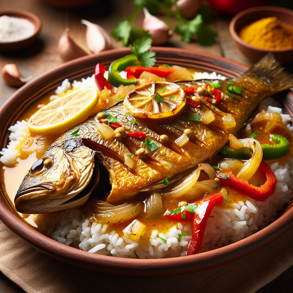 Nationalgericht Gambia: Fish Yassa (Rezept)