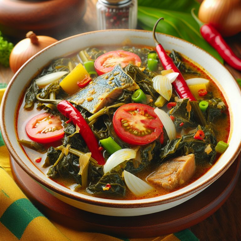 Nationalgericht Jamaika: Steamed Callaloo (Rezept)