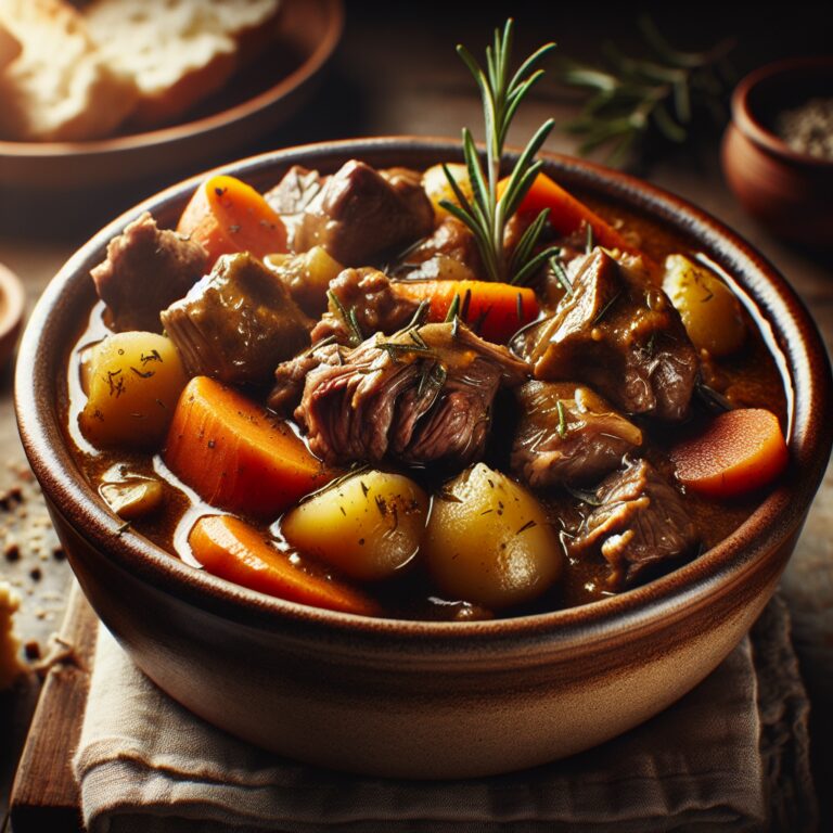 Nationalgericht Lesotho: Dinawa Stew (Rezept)