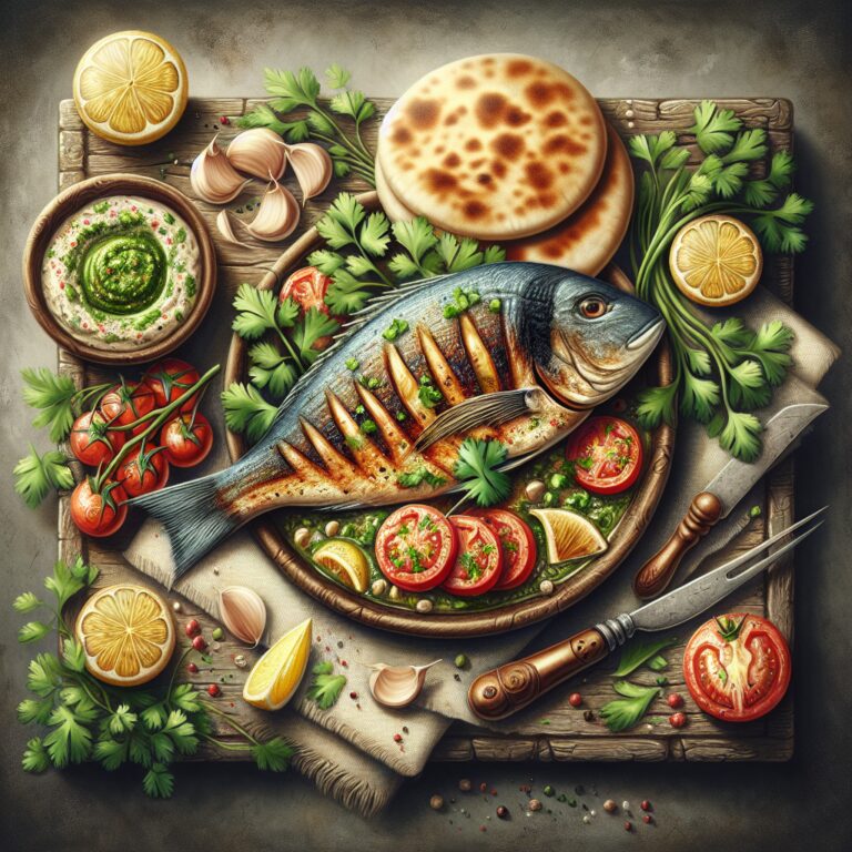 Nationalgericht Libanon: Samak bil Laban (Rezept)