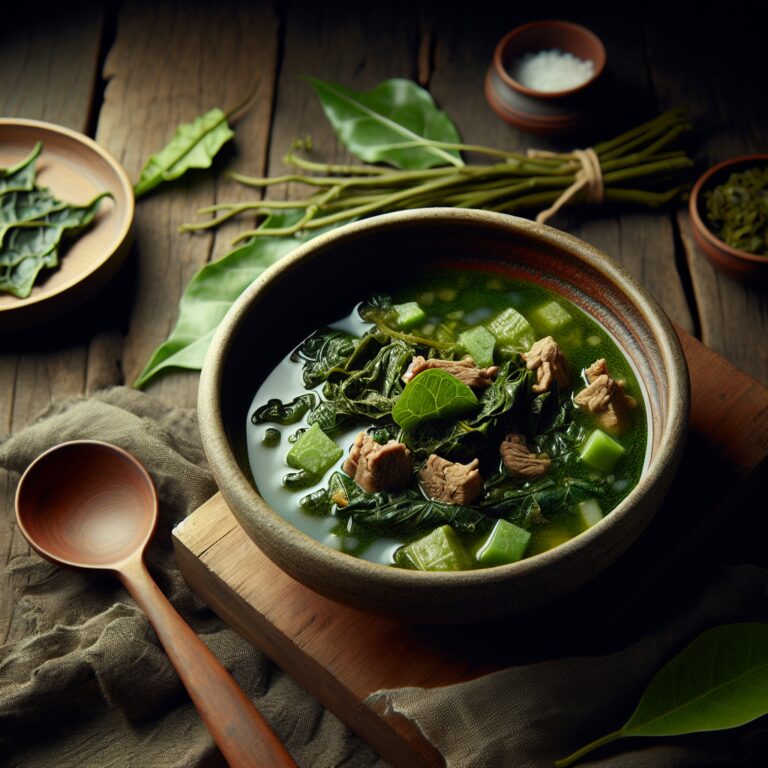 Nationalgericht Liberia: Cassava Leaf Soup (Rezept)