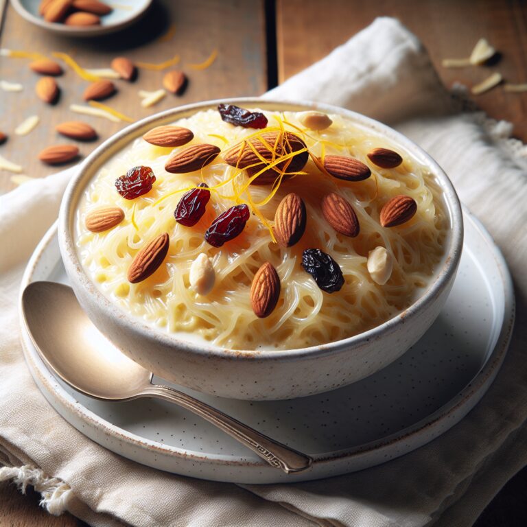 Nationalgericht Bahrain: Vermicelli Sweet (Rezept)