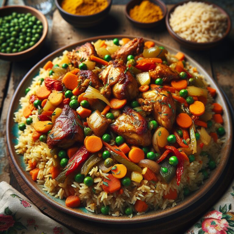 Nationalgericht Zentralafrikanische Republik: Riz gras (Rezept)