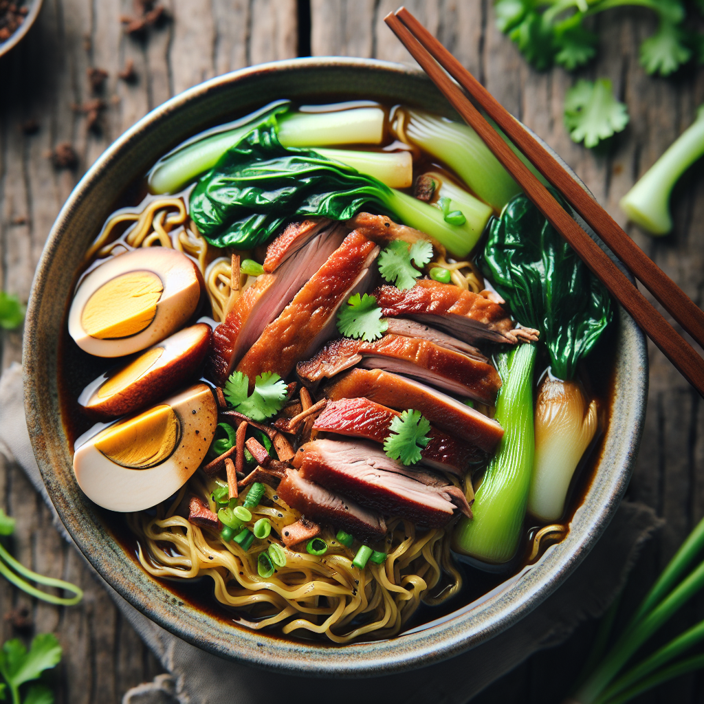 Nationalgericht Singapur: Duck Mee (Rezept)
