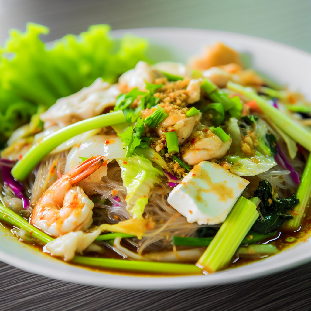 Nationalgericht Thailand: Suki Haeng Talay (Rezept)