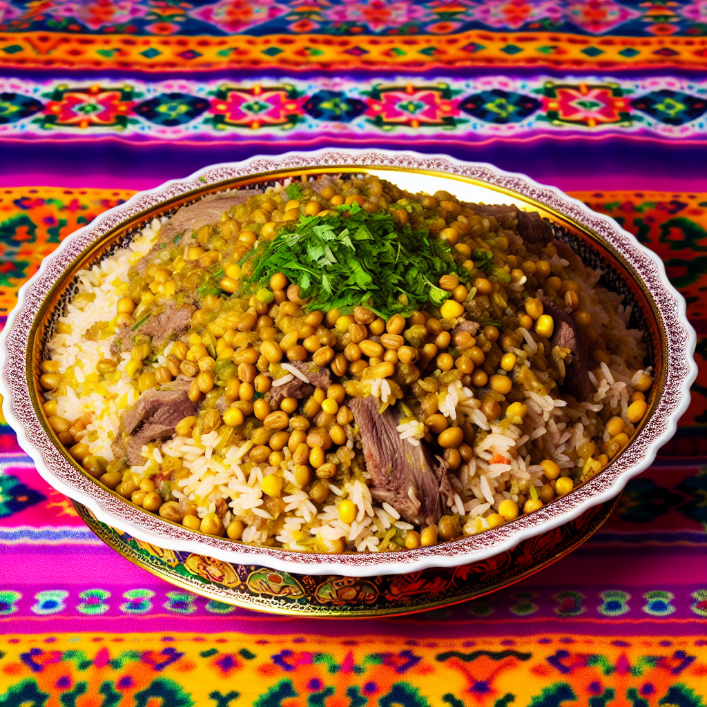 Nationalgericht Turkmenistan: Bugdaý Aşy (Rezept)