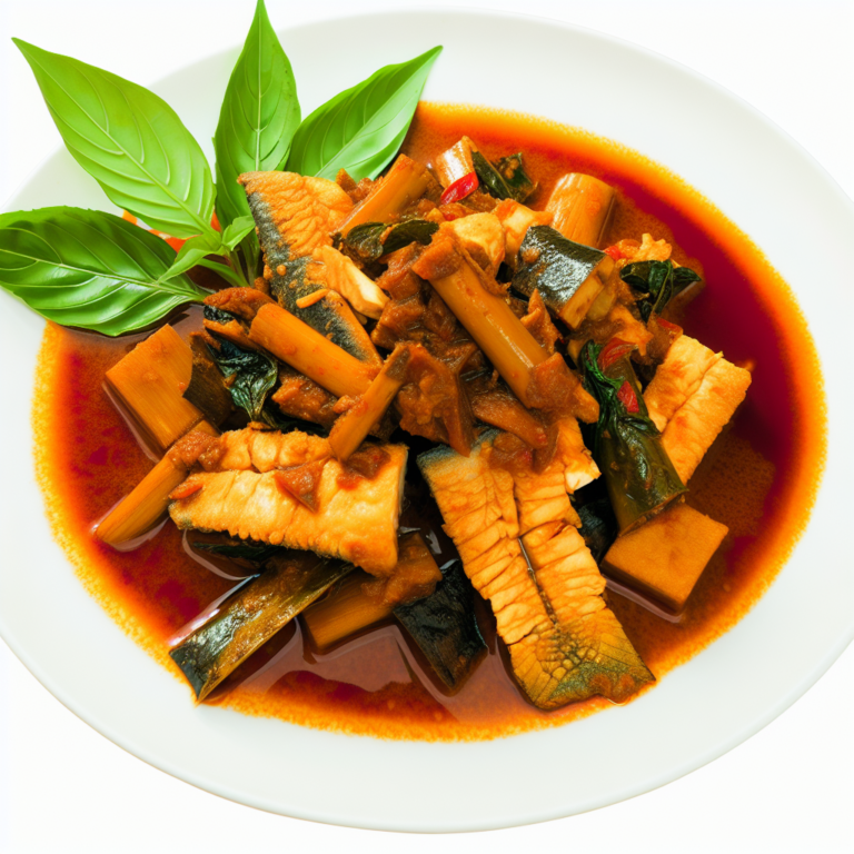 Nationalgericht Thailand: Pad Phed Pla Duk (Rezept)