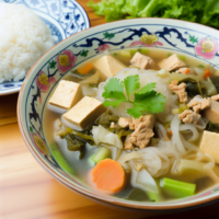 Nationalgericht Thailand: Gaeng Jued Woon Sen (Rezept)