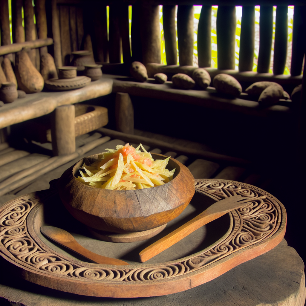 Nationalgericht Tuvalu: Pulaka (Rezept)