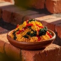 Nationalgericht Nigeria: Gari Foto (Rezept)