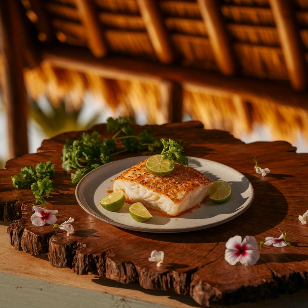 Nationalgericht Fiji: Grilled Reef Fish with Lime (Rezept)