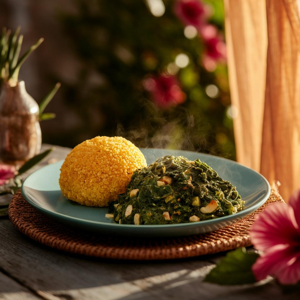 Nationalgericht Grenada: Coo Coo and Callaloo (Rezept)