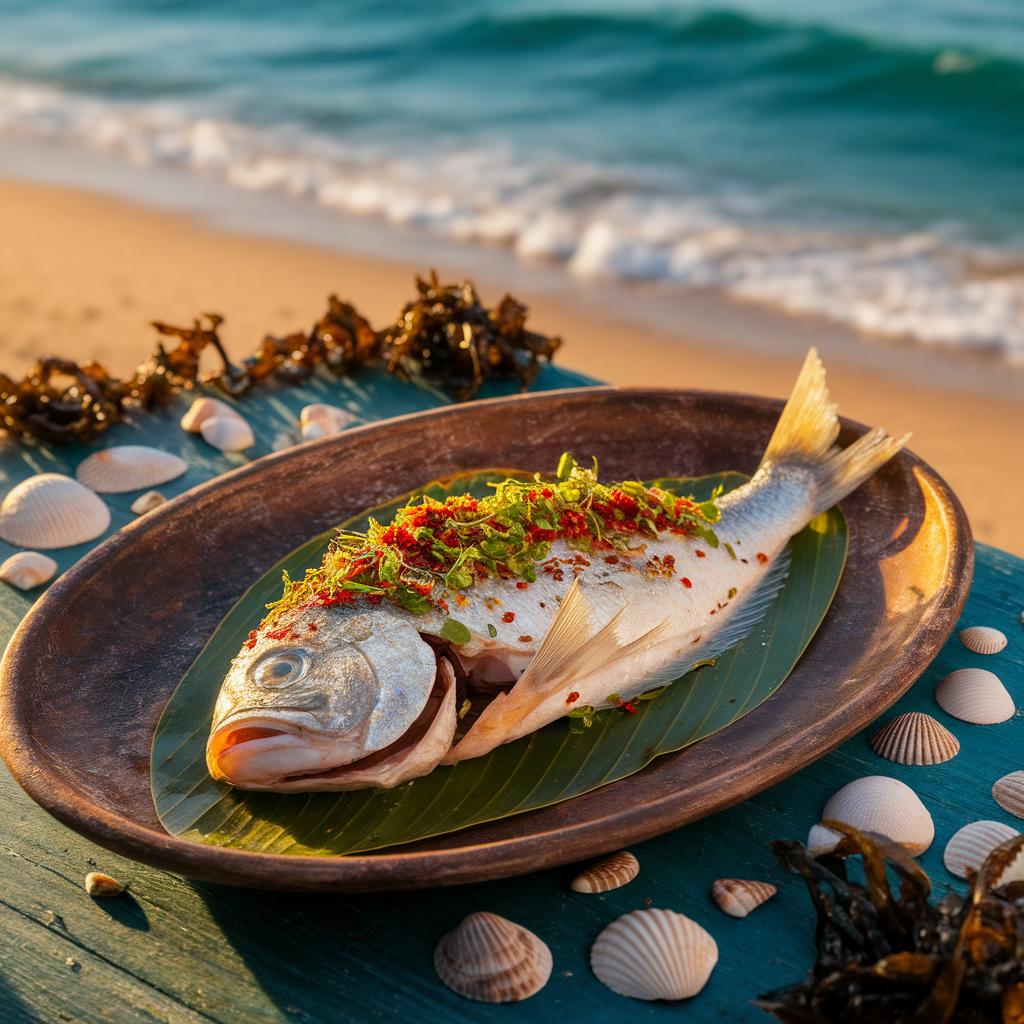 Nationalgericht Palau: Baked Reef Fish (Rezept)