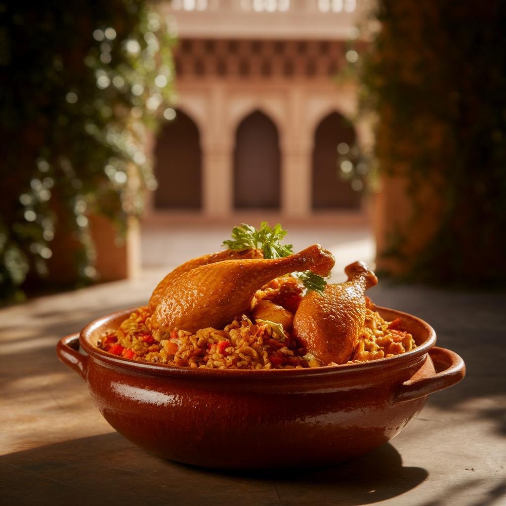 Nationalgericht Saudi-Arabien: Madfoon Dajaj (Rezept)